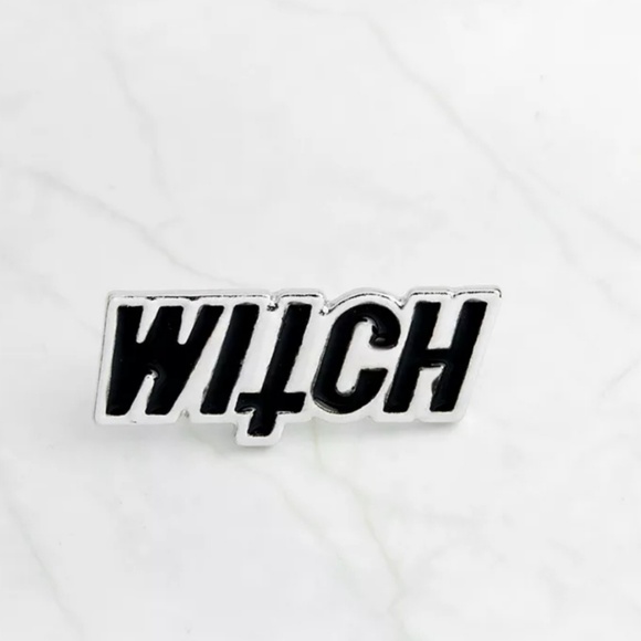 None | Jewelry | Witch Wiccan Gothic Lapel Pin Brooch | Poshmark